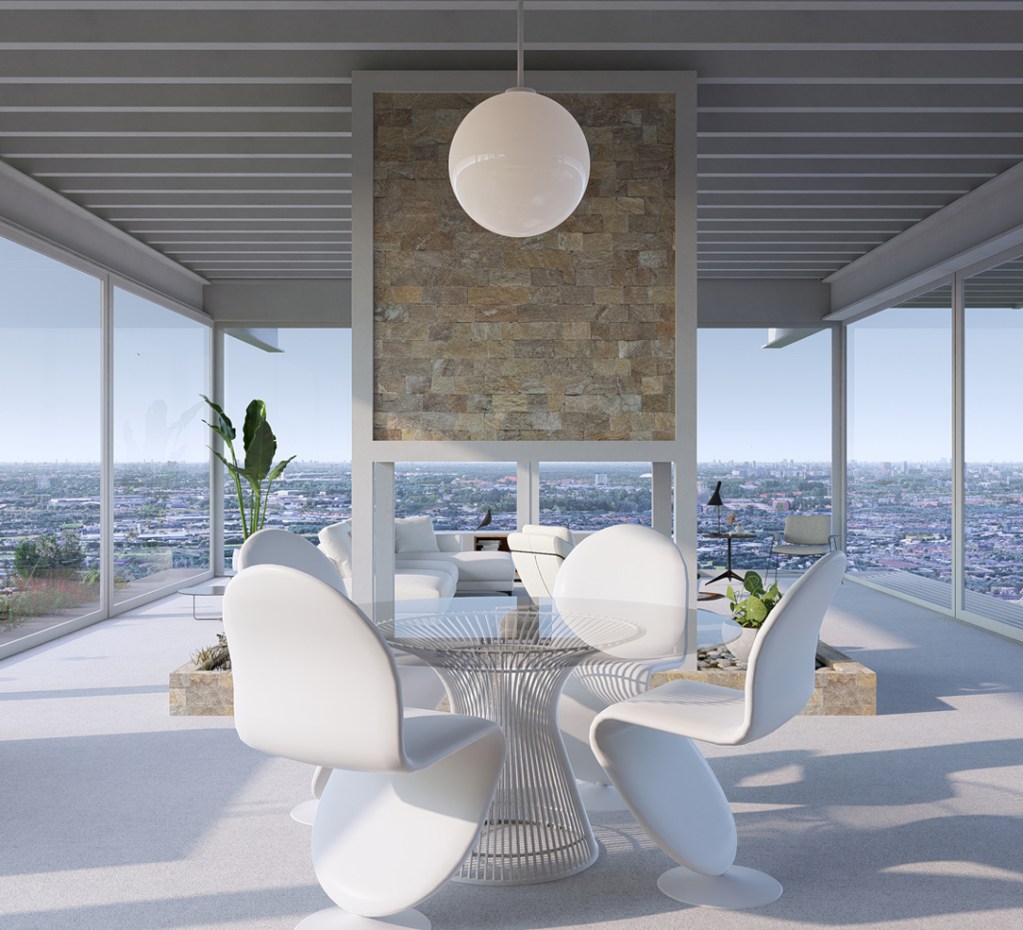 Caso de estudio Casa #22: explorando la Casa Stahl en Lumion